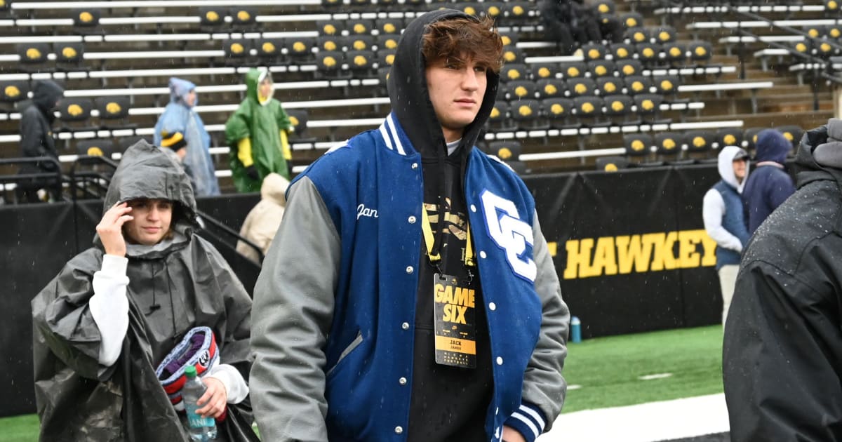 Jack Janda flips to Iowa