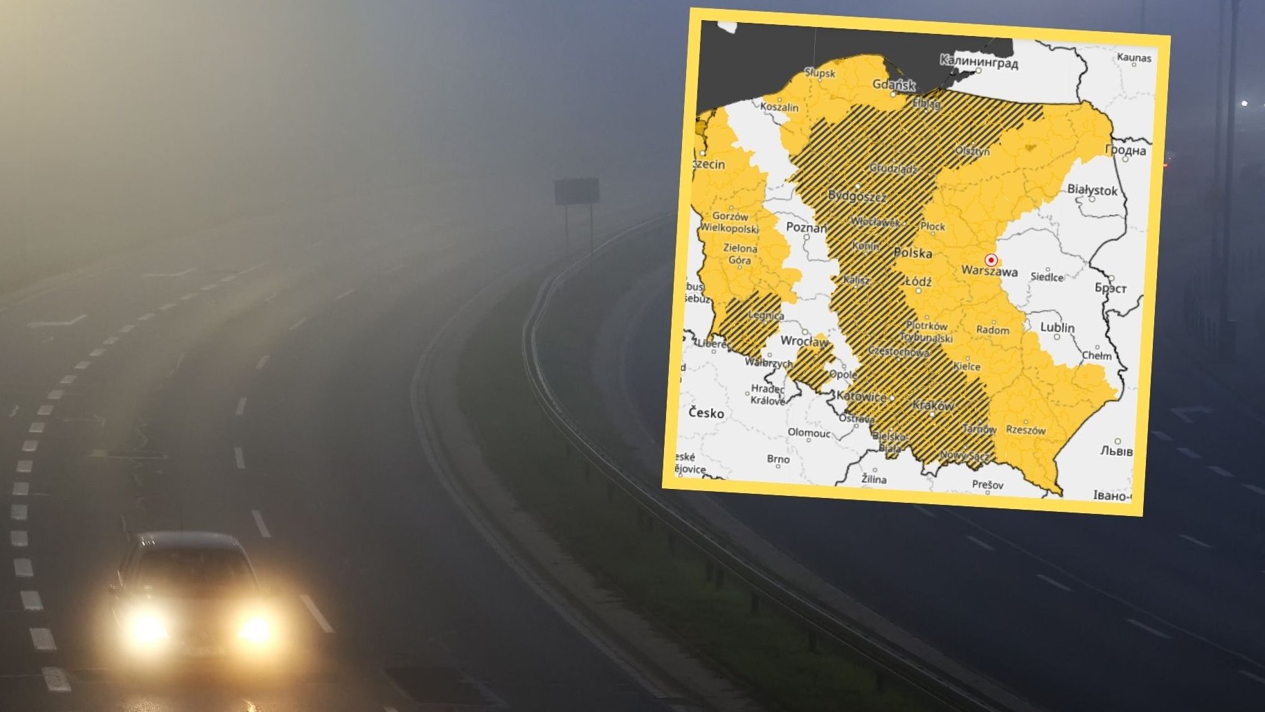 IMGW bije na alarm. Ostrzeżenia prawie dla całej Polski