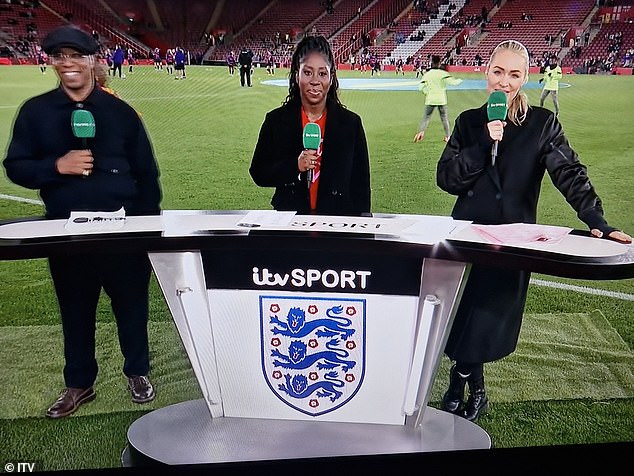 Laura Woods collapses live on TV in front of Ian Wright as ITV are ...