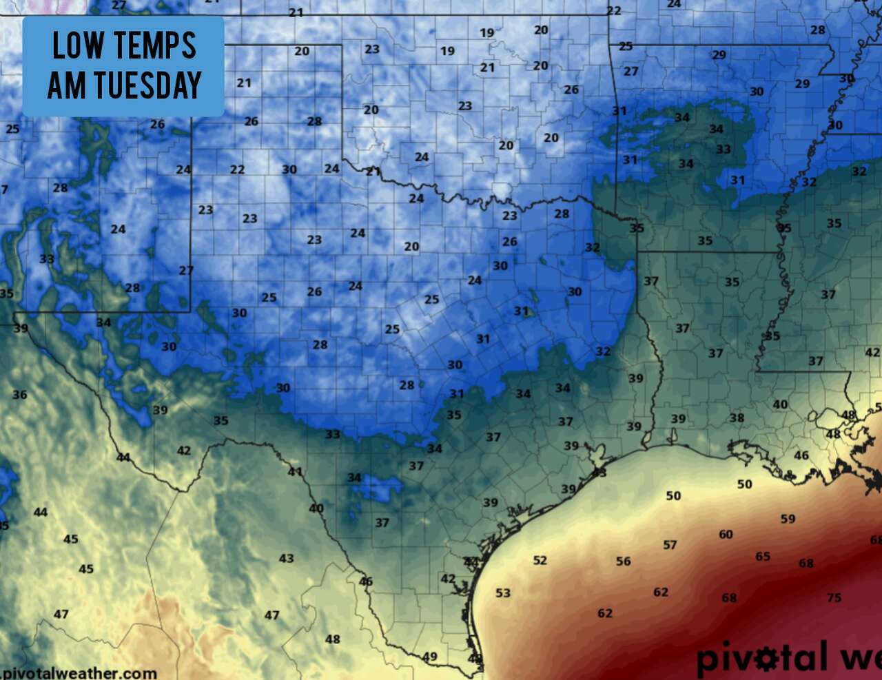 It's a cold start to December in Texas, but a major weather shift is on ...