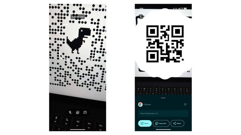 Google's quietly pushing a surprising new QR scanner UI to Android phones