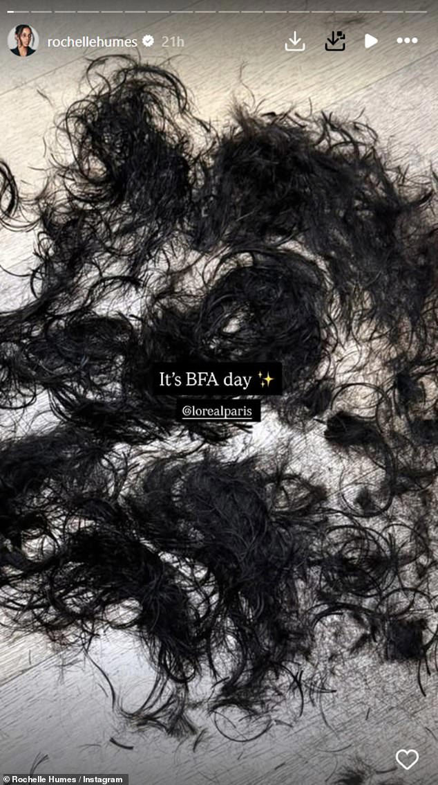 Rochelle Humes reveals the A-list inspiration behind her dramatic pixie ...