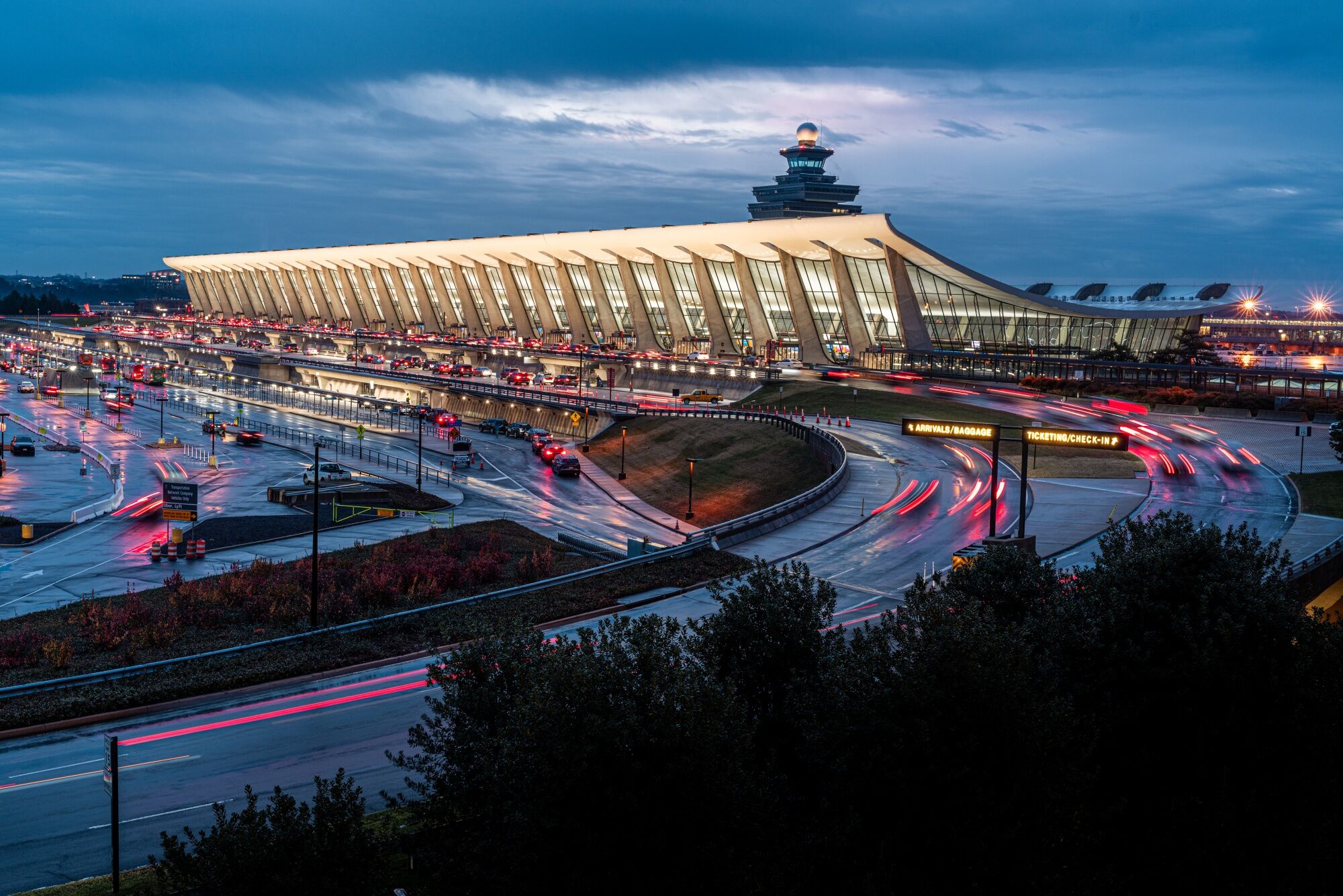 Trump Plots Dulles Airport ‘Rebuild’ After Vehicle Crashes