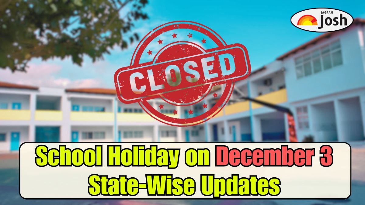 School Holiday on December 3, 2025 (Wednesday): Schools Closed Today in ...
