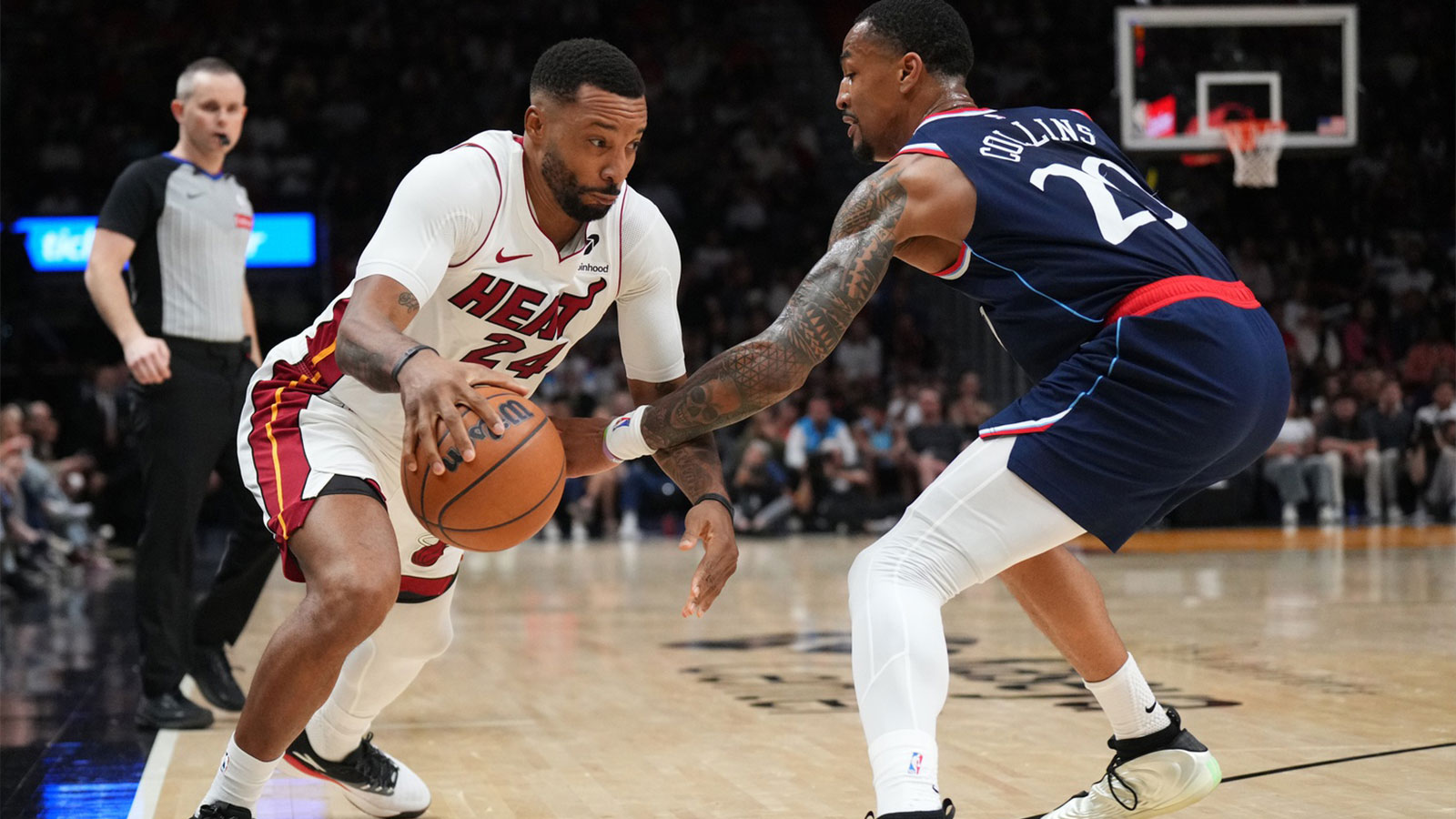 Heat’s Norman Powell comments on Clippers’ early-season woes