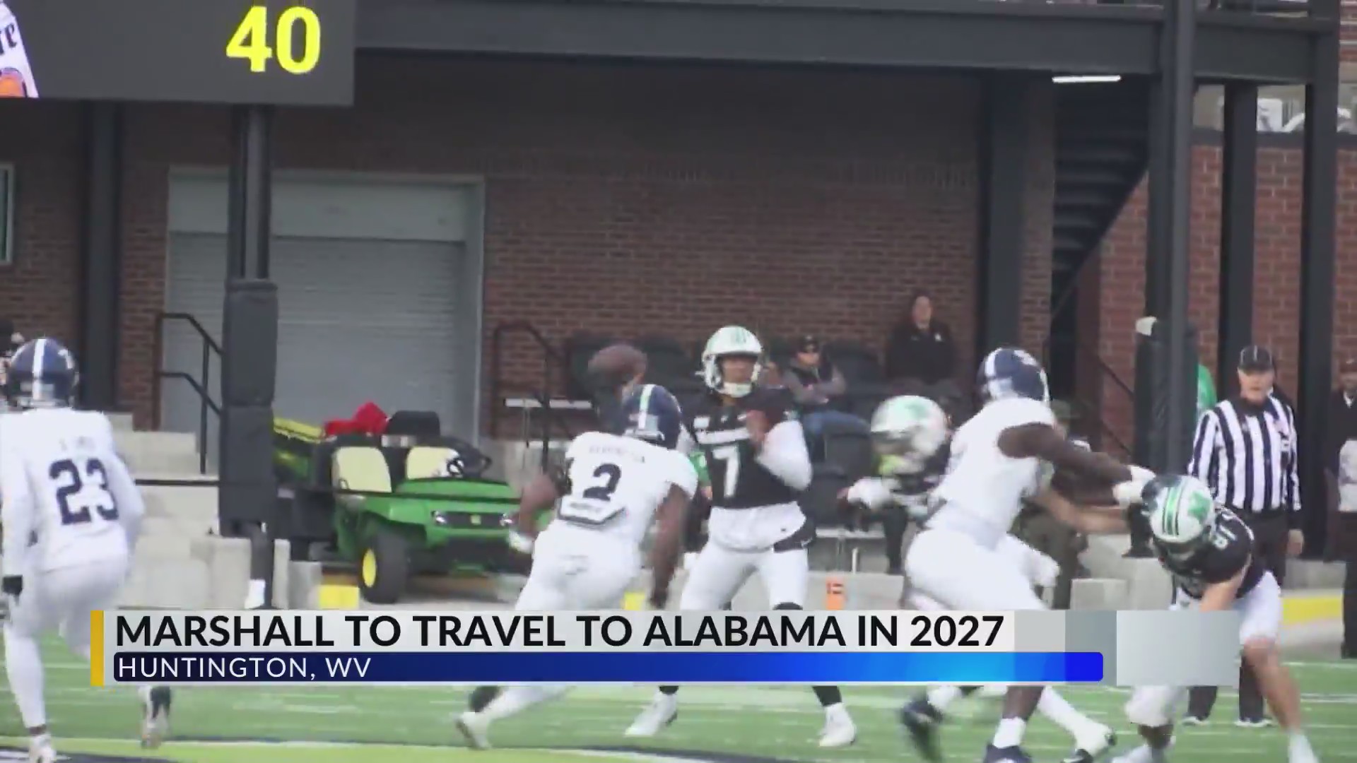 Marshall Thundering Herd, Alabama Crimson Tide to meet in 2027 football ...