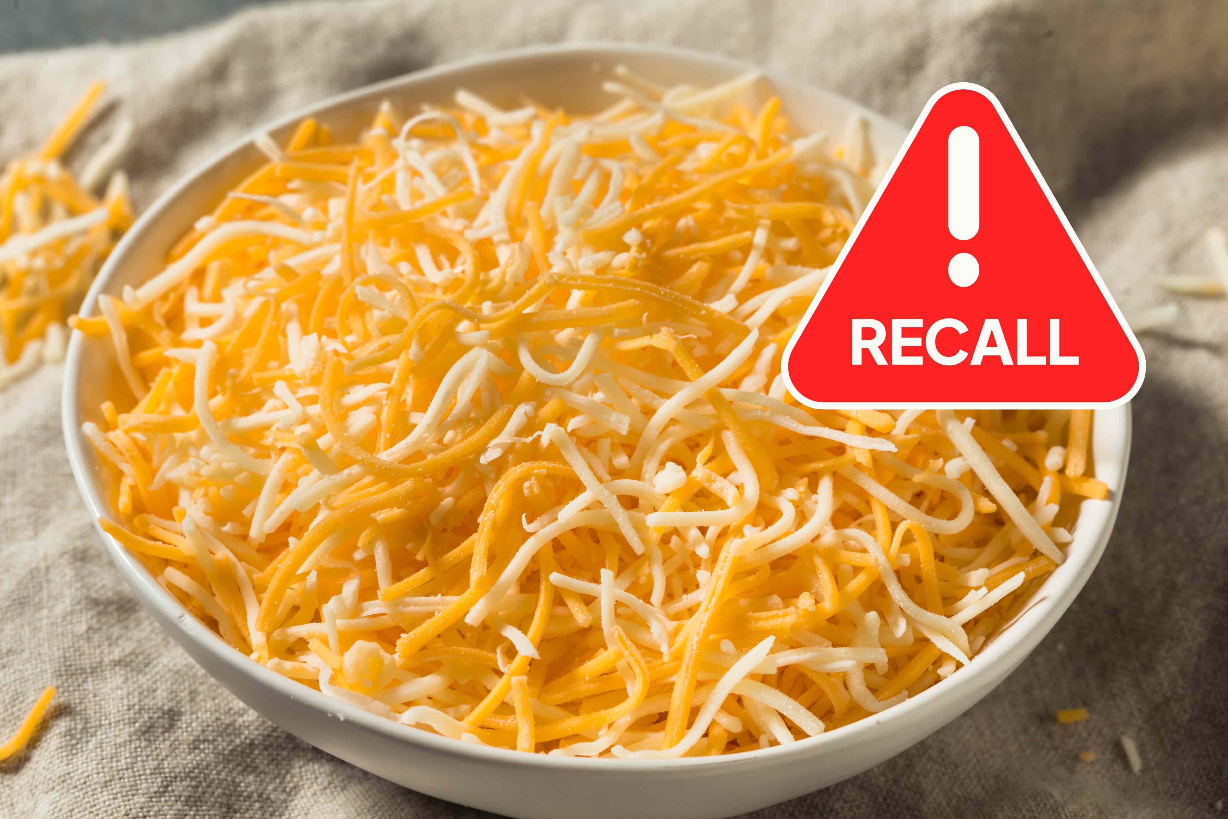 FDA Announces Shredded Cheese Recall in 31 States Over Metal Fragments
