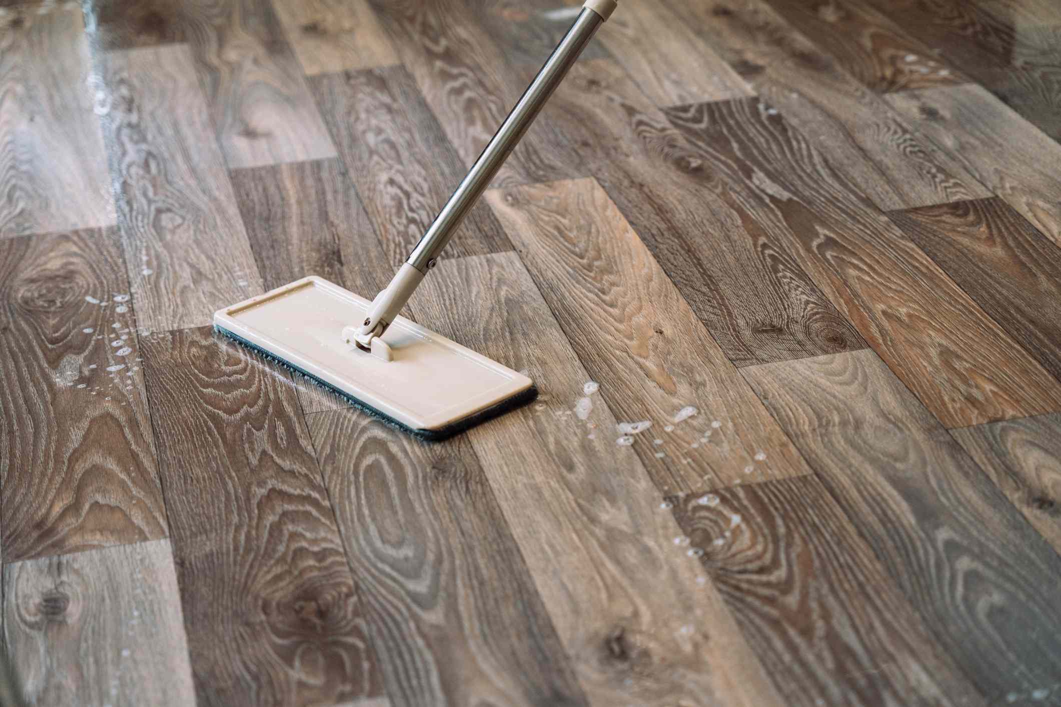How often you should mop every floor in your home