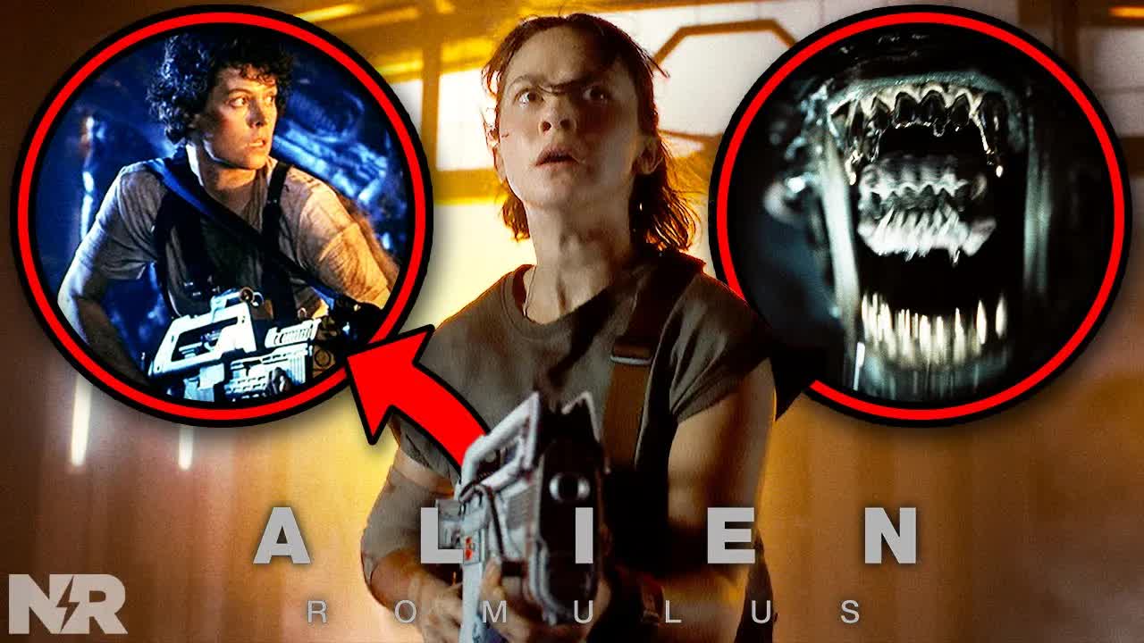 Alien Romulus trailer breakdown! Alien movie timeline & details you missed!