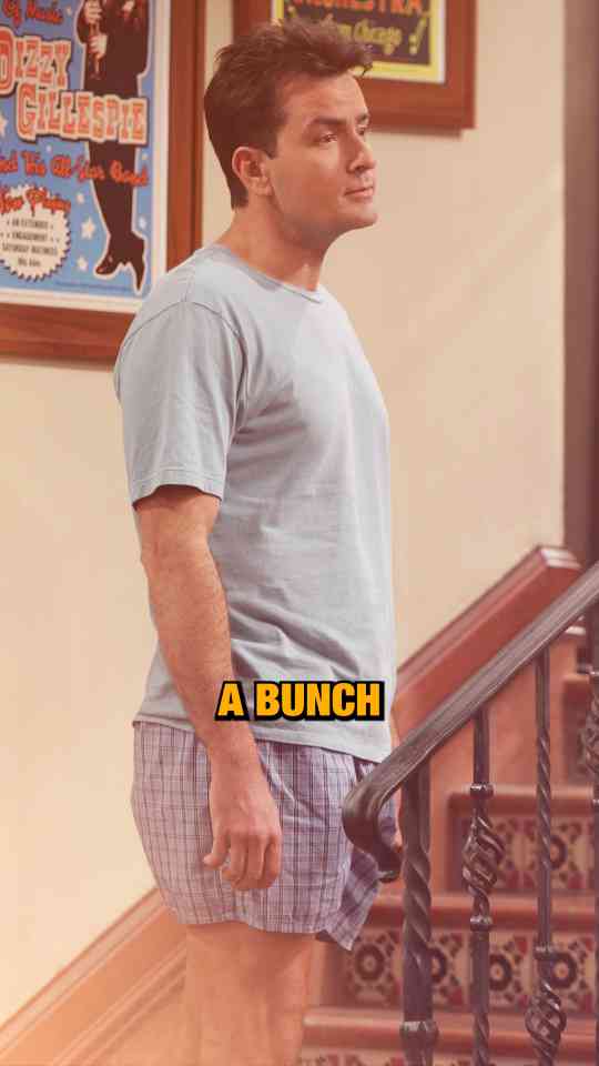 Actor Charlie Sheen Opens Up About His Years Starring in Two and a Half Men