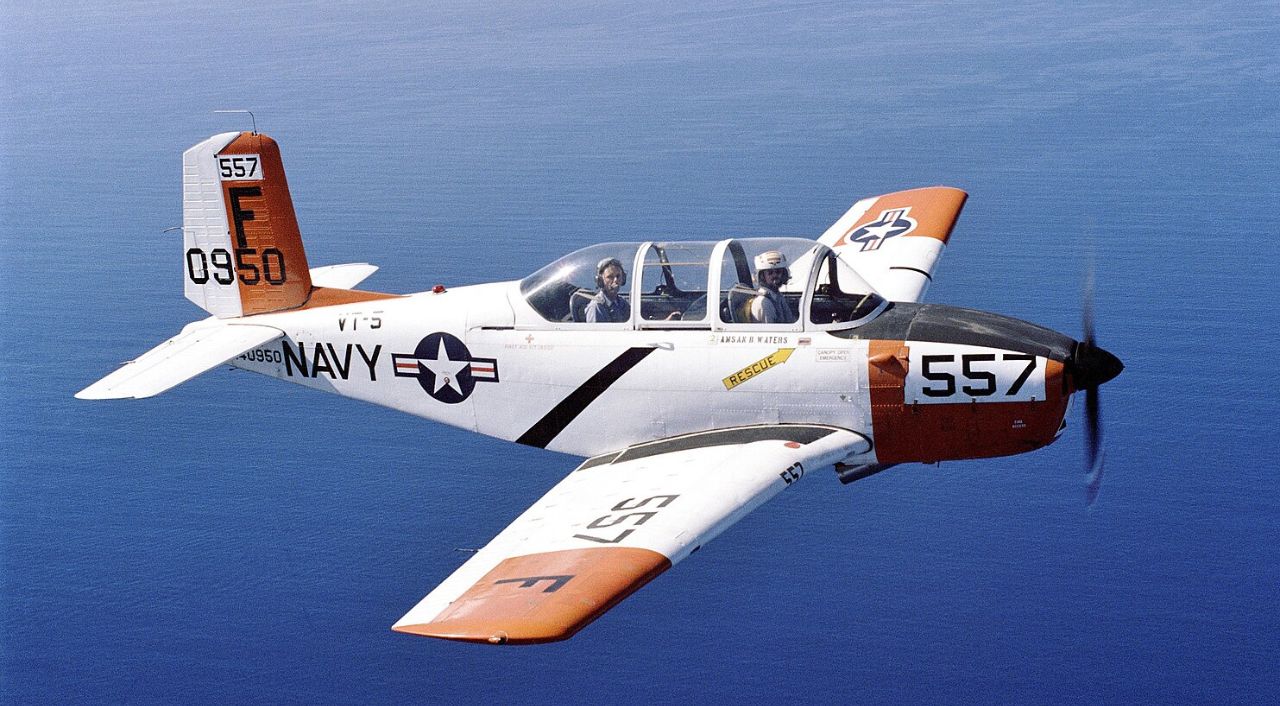 Today In Aviation History: First Flight of the Beechcraft T-34 Mentor