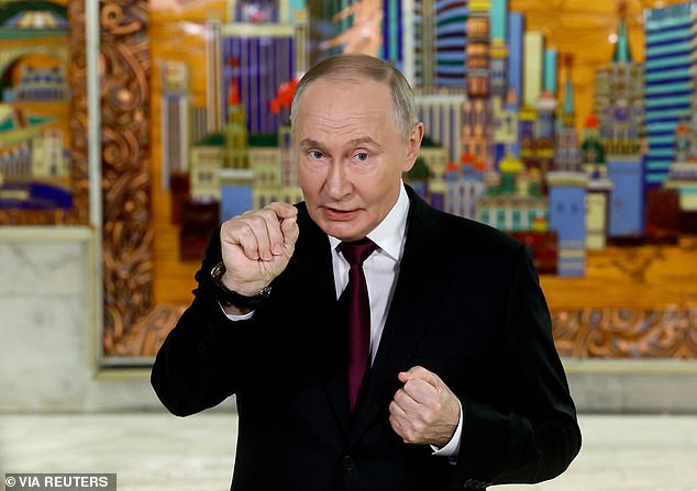 Putin says he 'is ready for a war with Europe right now'