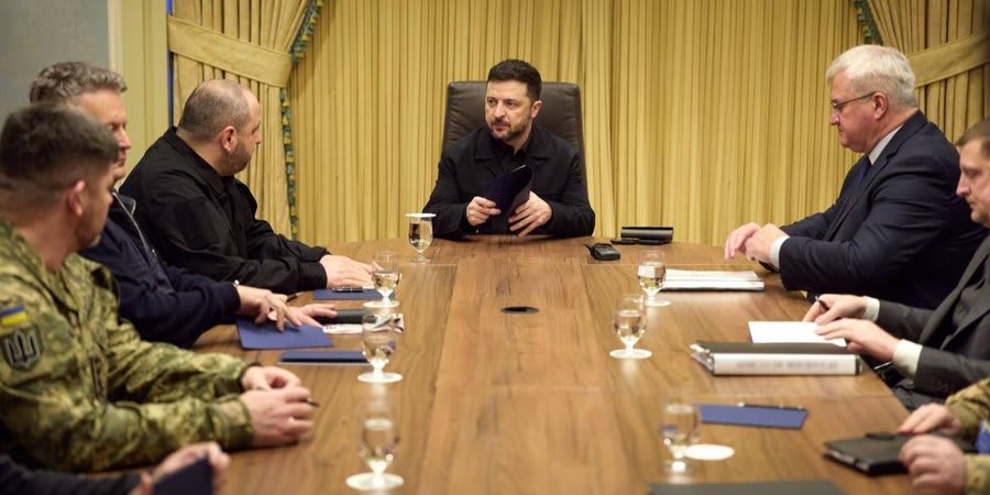 Ukrainian delegation briefs Zelenskyy on U.S. talks