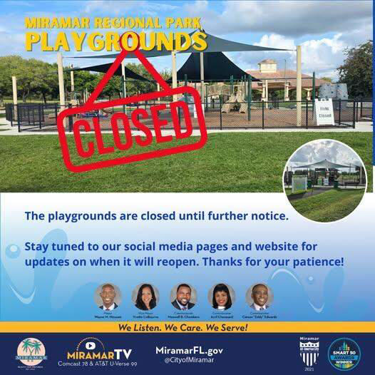 Miramar abruptly closes 2 playgrounds over safety concerns. Here’s what to know