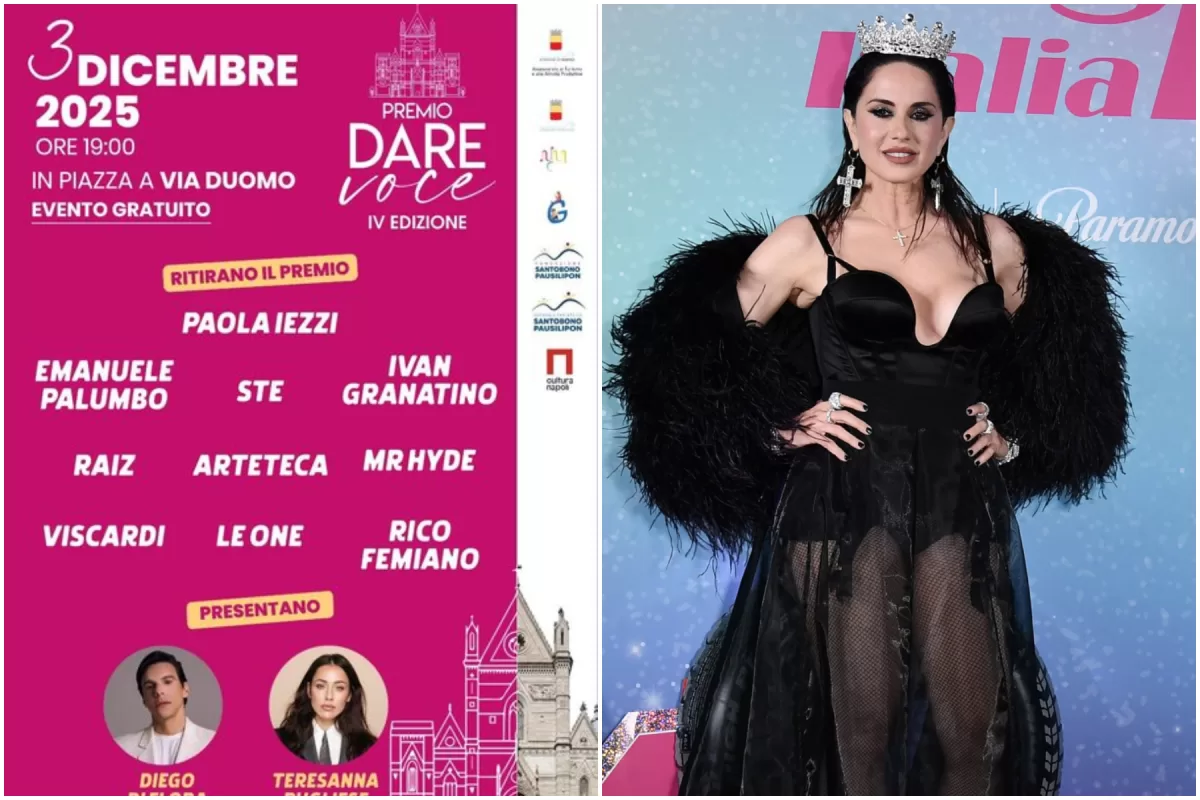 A Napoli la IV edizione del festival “Dar Voce”: tra i premiati Paola ...