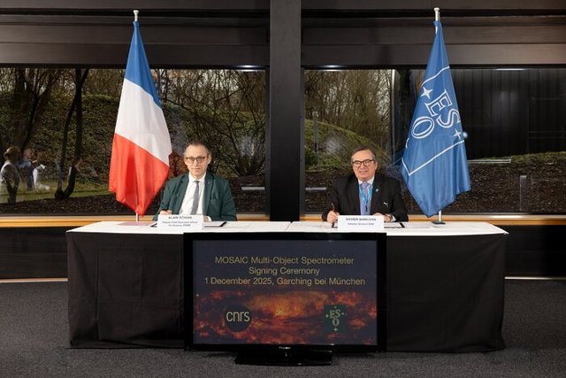 Observatorio Europeo Astral (ESO) firma un acuerdo para el instrumento ...