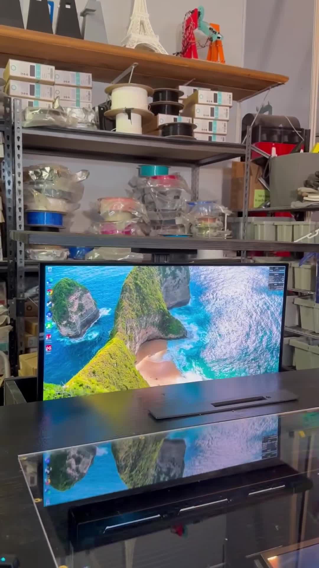 I built a hidden PC into my desk!