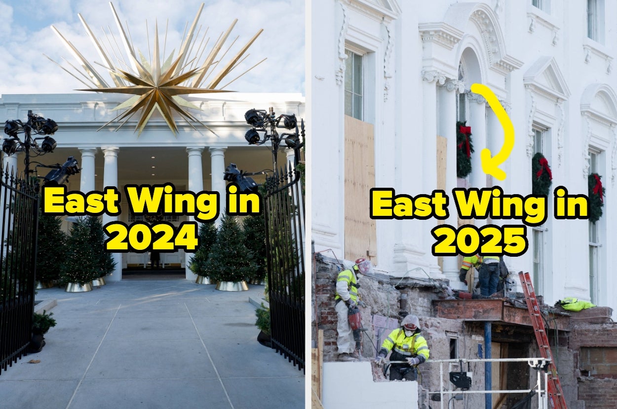Here's A Comparison Of The 2024 And 2025 White House Decorations ...