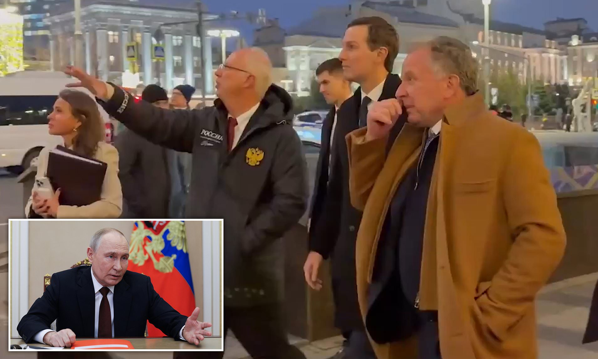 Trump's Kremlin envoys Witkoff and Kushner arrive for Putin talks