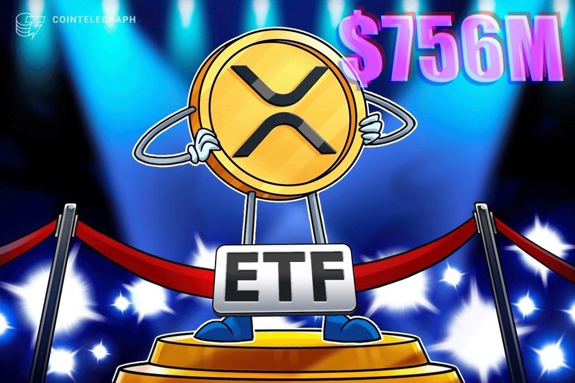 XRP ETF inflows exceed $756M as bullish divergence hints at trend reversal