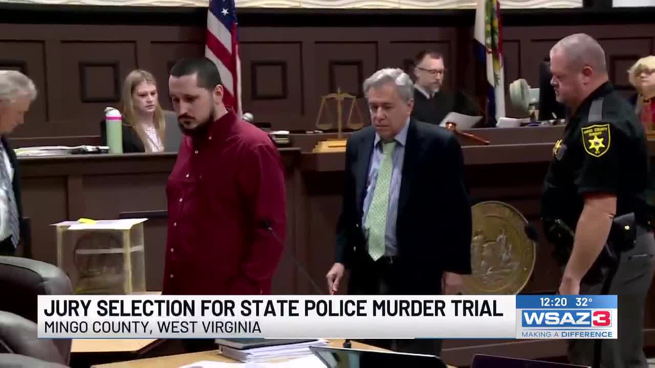 Jury selection underway in trial of suspect accused of murdering WVSP ...