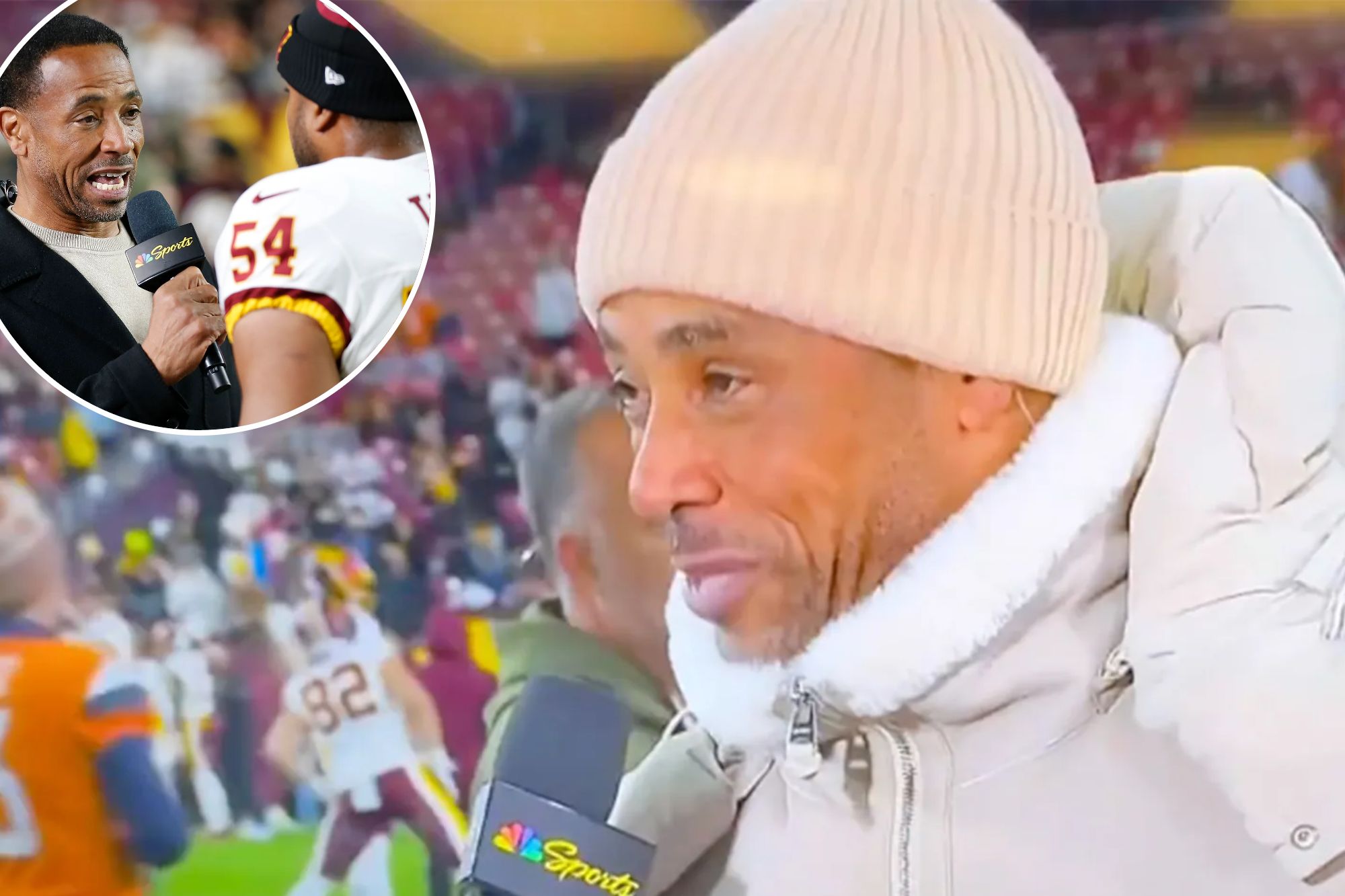 Rodney Harrison speaks out after shock ‘Sunday Night Football’ freeze-up