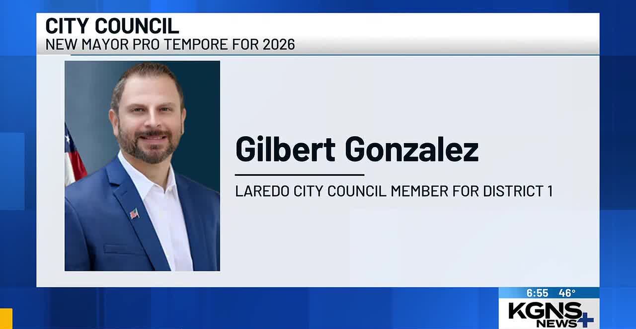 District 1’s Gilbert Gonzalez chosen as city’s mayor pro tempore for 2026