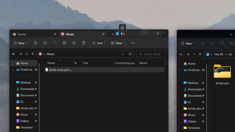 Windows 11 now flashbangs dark mode users when they open File Explorer
