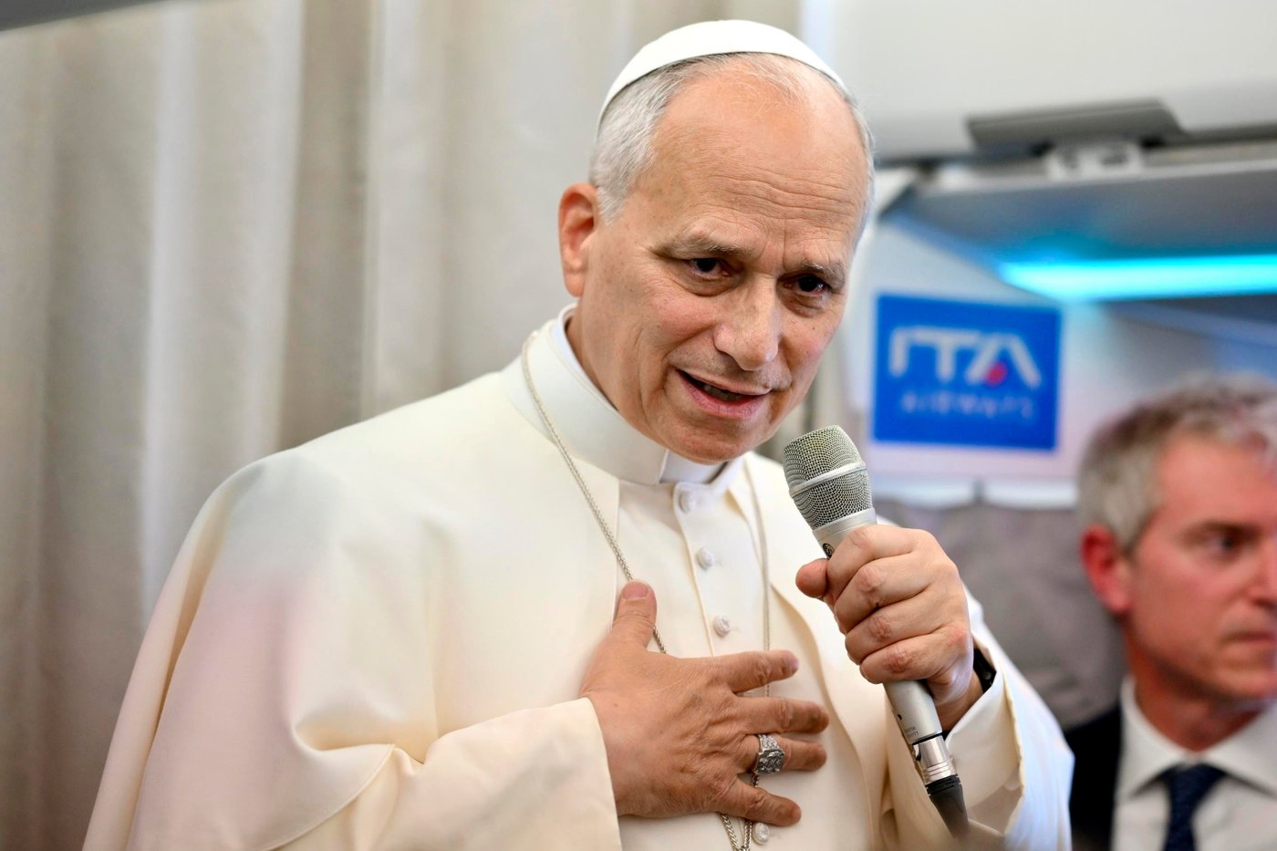 Pope Leo XIV shares his thoughts on the conclave, reflects on ...