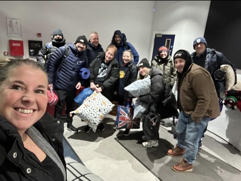 Wakefield Trinity sleep out raises thousands for homelessness charity