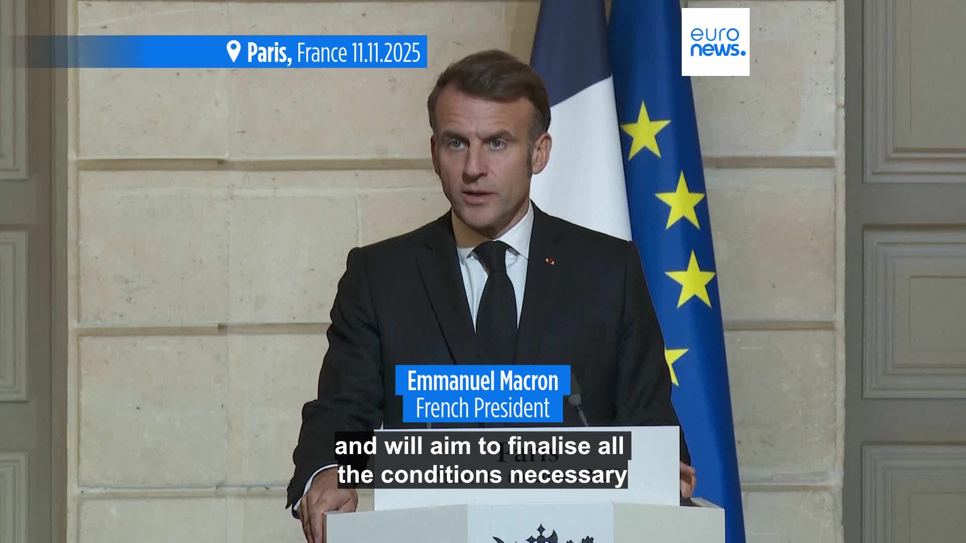 Macron and Abbas announce panel to draft new Palestine constitution ...