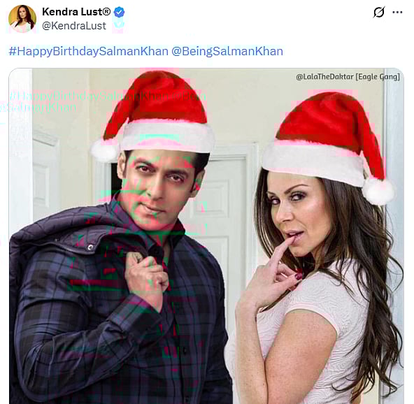 After Shah Rukh Khan, Adult Film Star Kendra Lust Shares AI-Generated ...