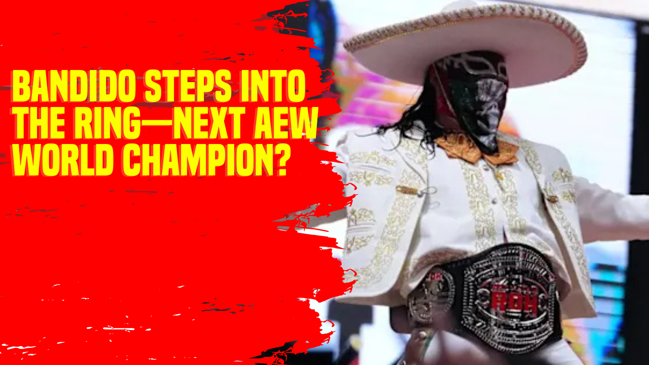 Bandido steps into the ring—next AEW world champion #Bandido #AEW # ...