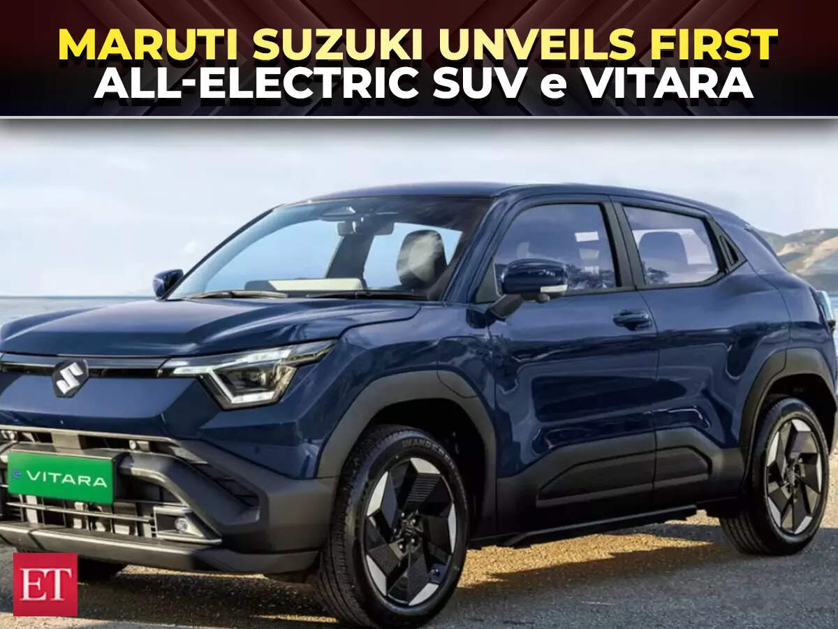 Maruti Suzuki e Vitara launch: Company’s first all-EV SUV unveiled ...