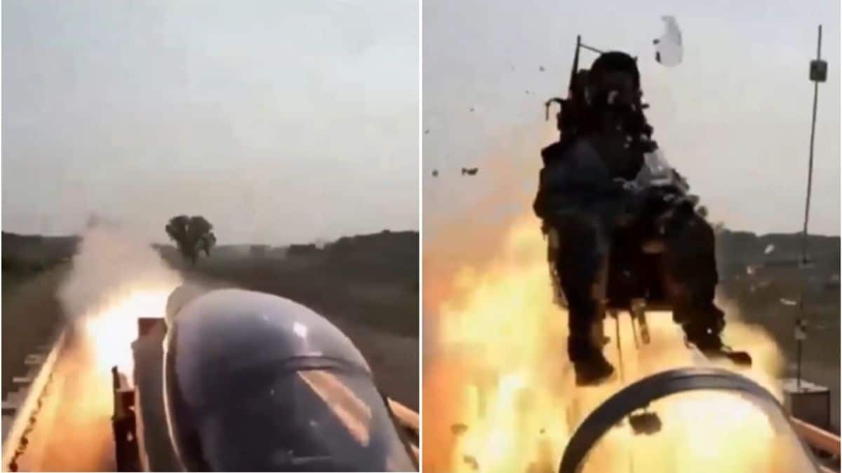 DRDO Successfully Tests High-Speed Fighter Jet Escape System At ...