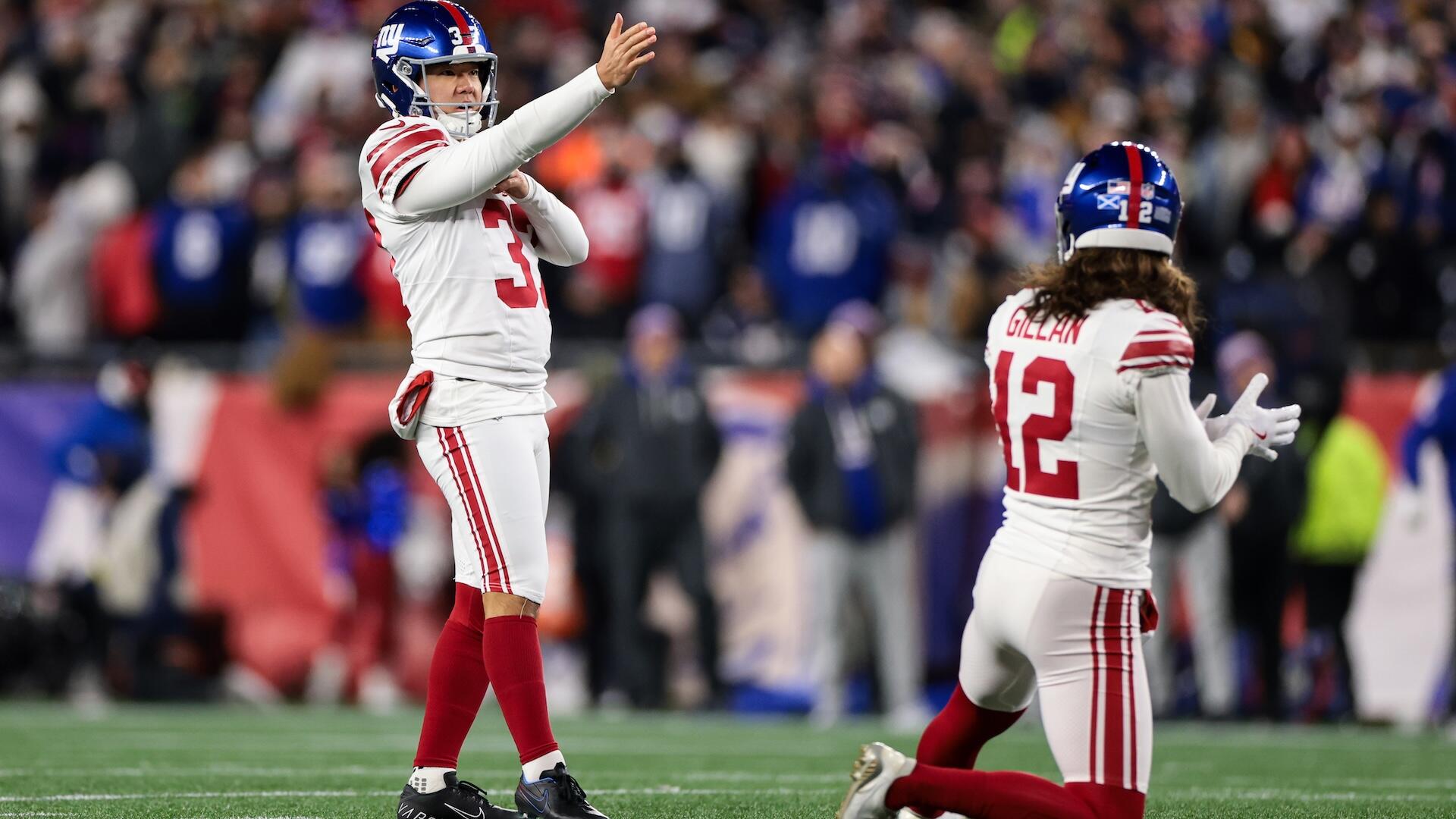 Younghoe Koo addresses viral bizarre missed kick in Giants loss to Patriots