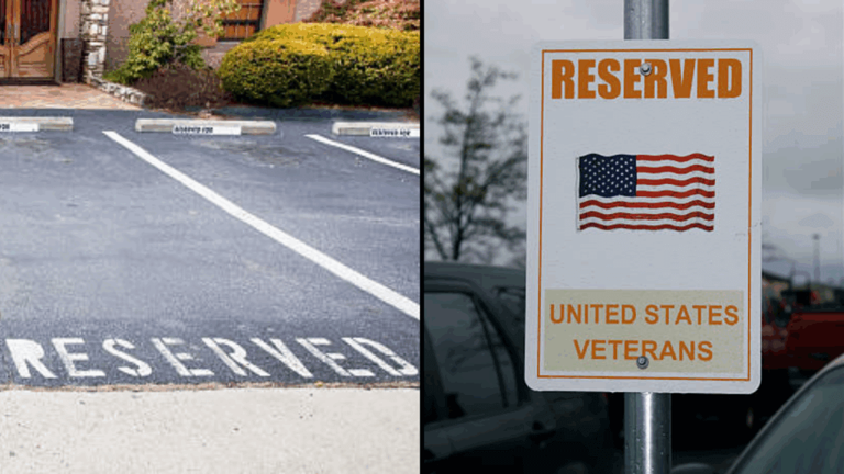What Purple Parking Spots Actually Mean