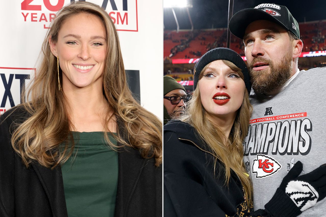 Kylie Kelce Blushes as Zookeeper Jokes About Playing Taylor Swift's ...