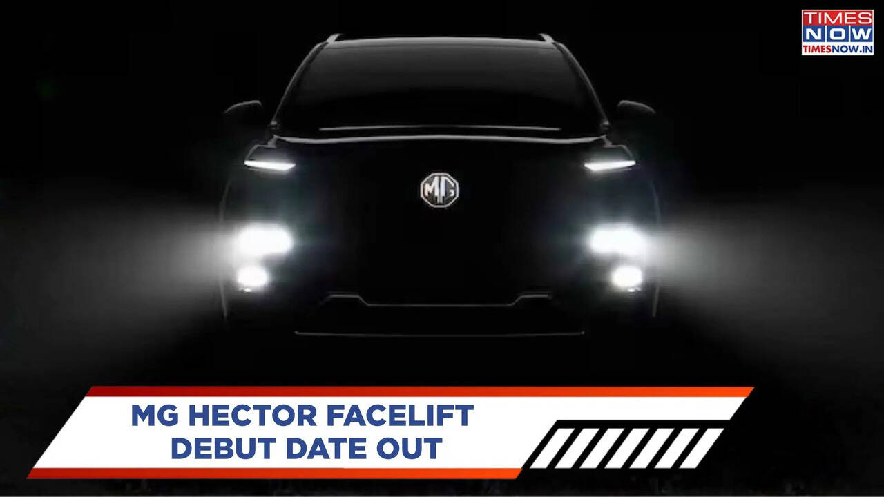 New MG Hector facelift debut date confirmed — here’s all you need to know