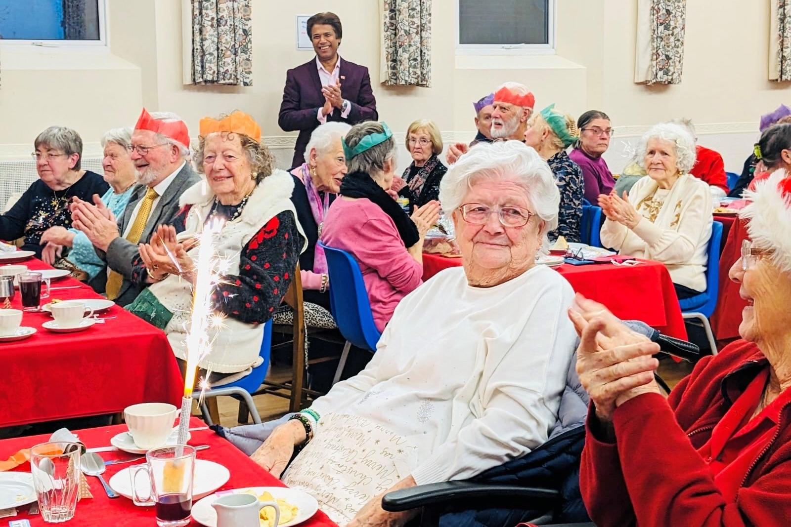 Bexhill charity holds Christmas afternoon tea