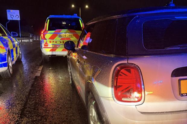 Woman, 18, charged after car stung and boxed in during Watford police chase