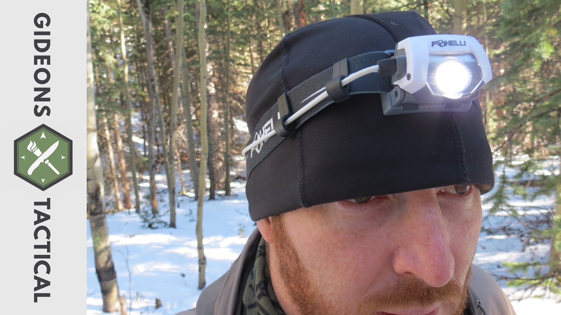 Foxelli MX500 rechargeable headlamp for reliable illumination