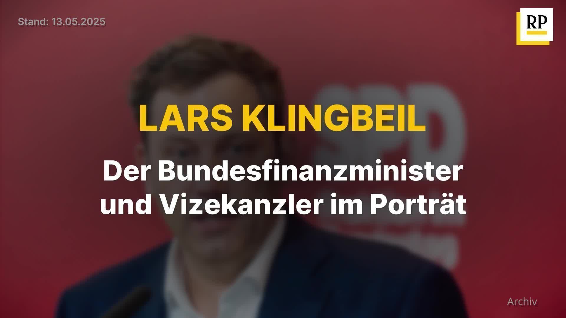 Bundesfinanzminister, Vizekanzler, SPD-Politiker: Lars Klingbeil im Porträt