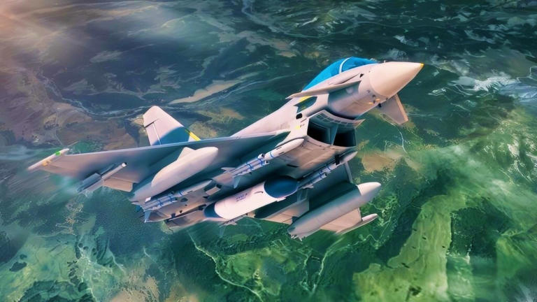 NATO has a problem: Eurofighter Typhoon fighters were 'shot down' 9-0 ...