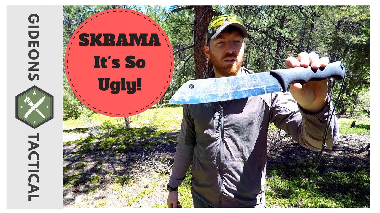 Skrama bush knife: ugly but it rocks outdoors