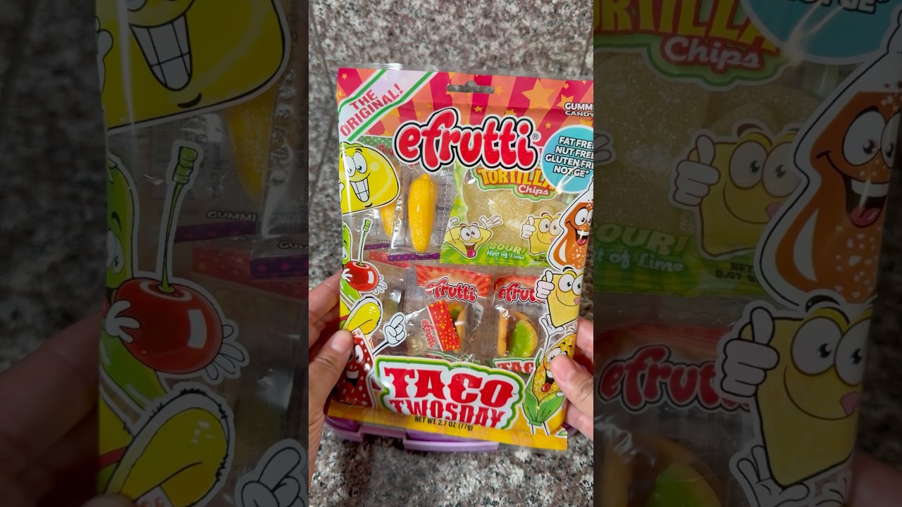 Packing school lunch with only gummy food today