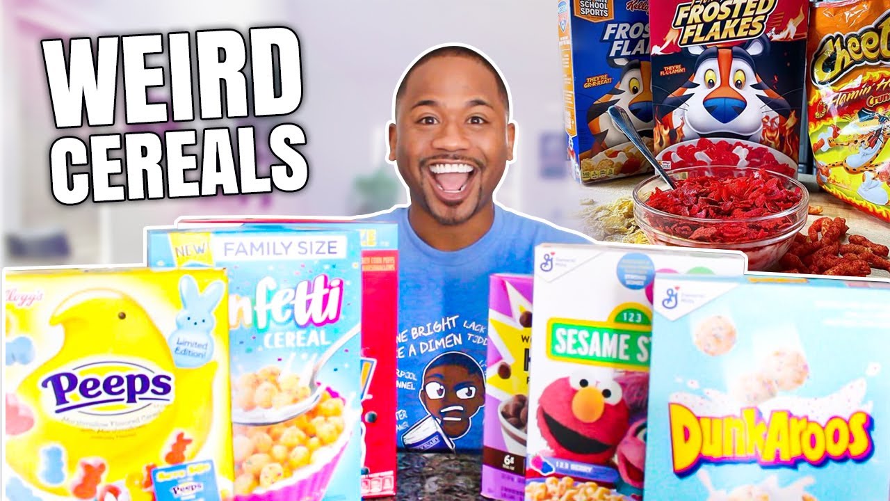 I tried every single weird cereal and I regret it