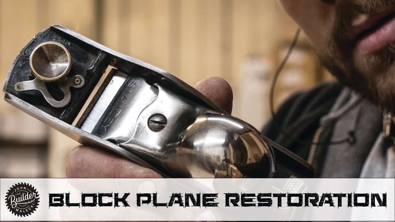 How to restore a Stanley block plane