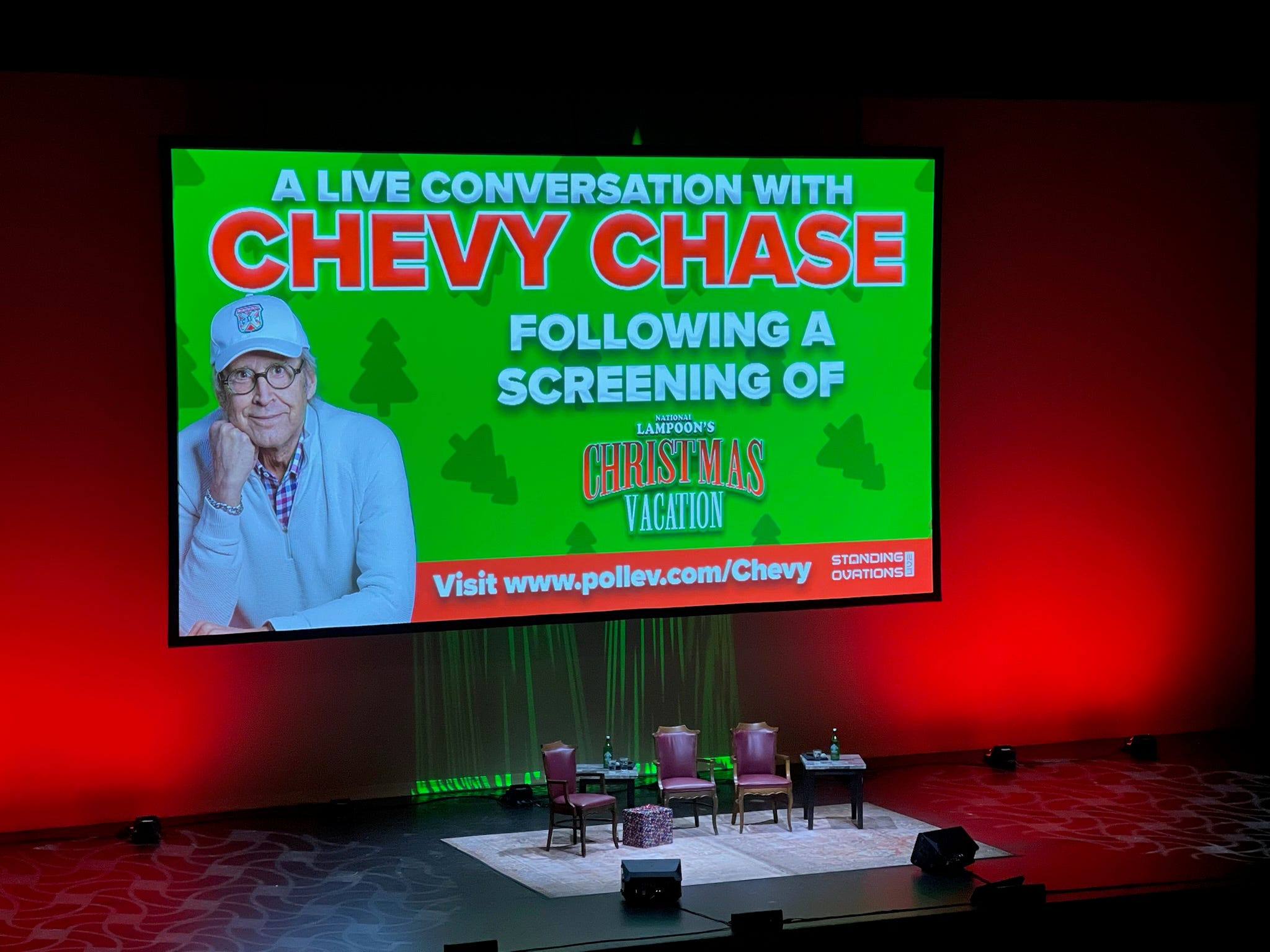 What Chevy Chase said during 'Christmas Vacation' event in Erie, PA