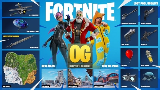 Fortnite OG season 7: Release date confirmed, classic weapons, snow ...